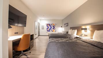 Quarto standard, 2 camas Queen | 1 quarto, escrivaninha, quartos à prova de som