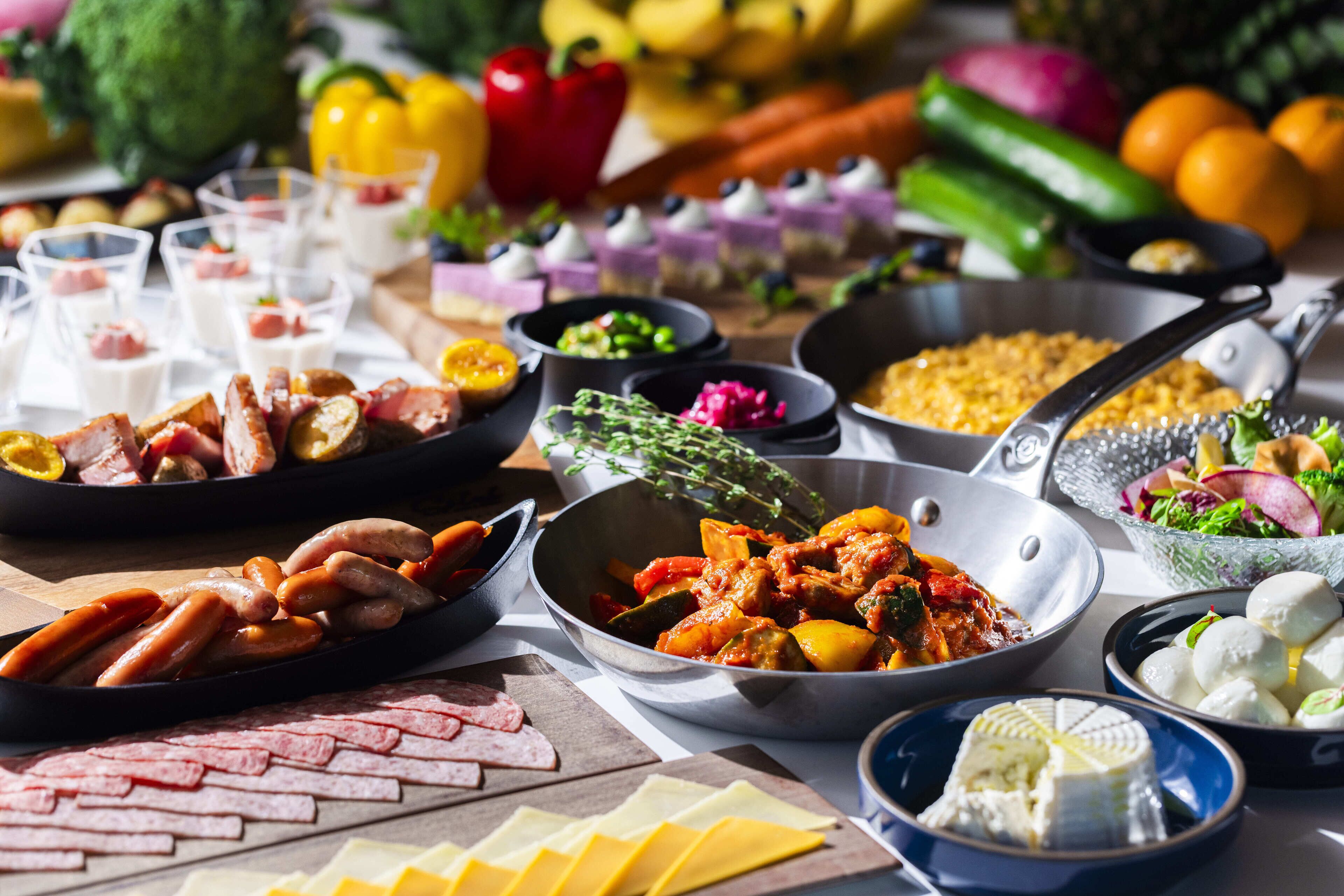 Buffet de pequeno-almoço