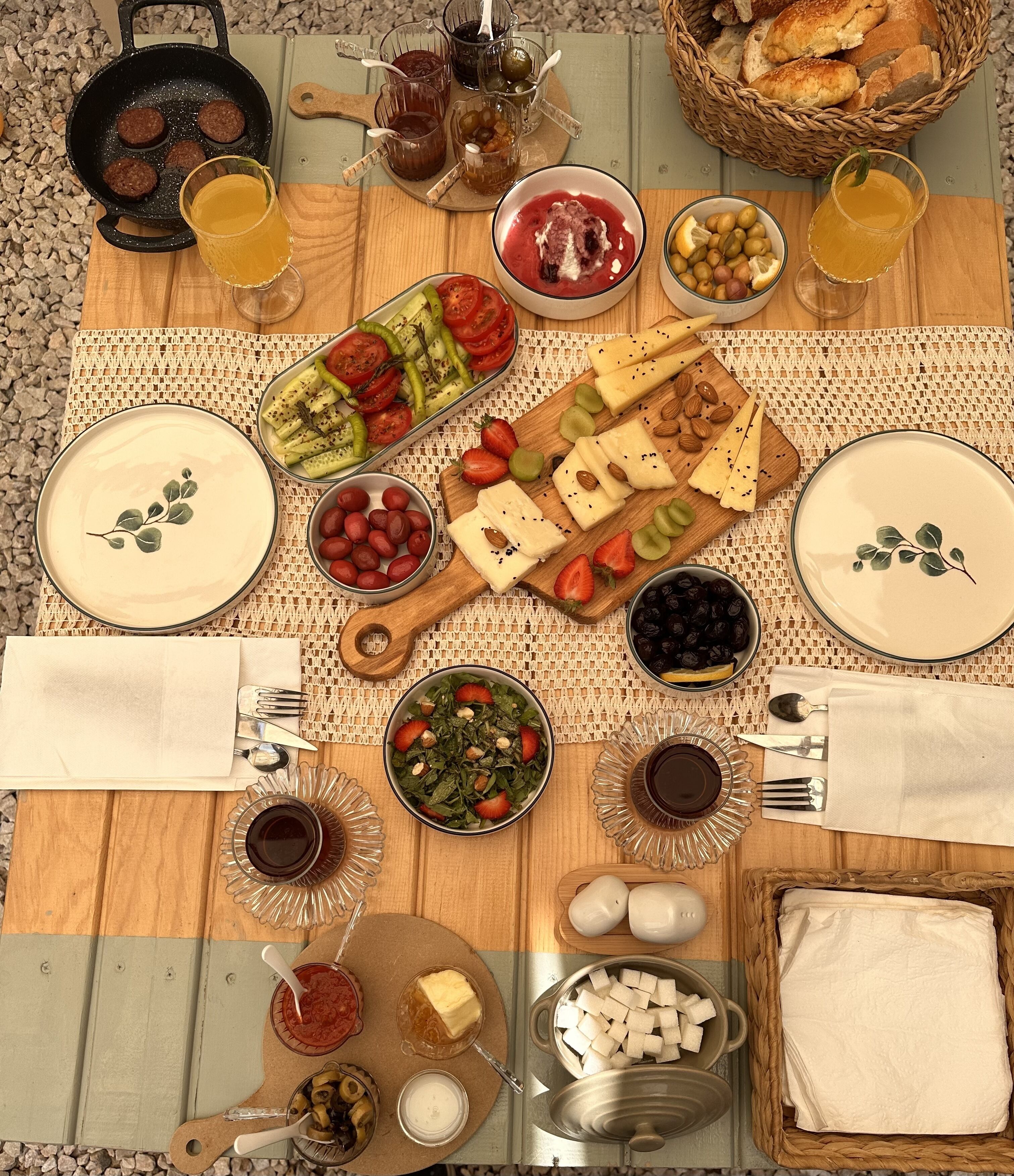 Café da manhã continental grátis todos os dias