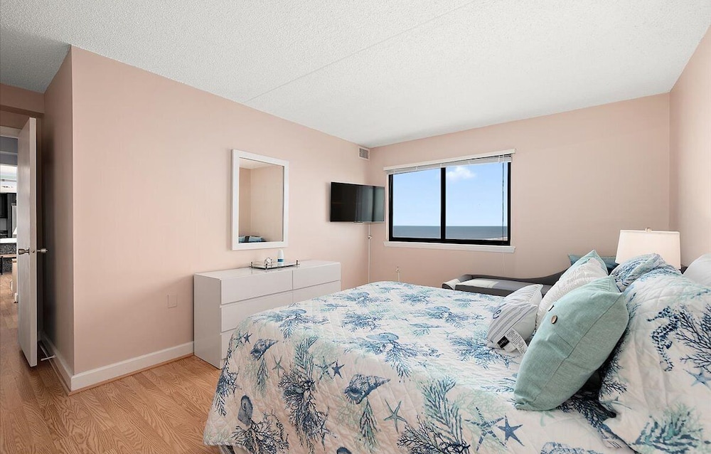 Amazing View from 2 BR 2 BA Beachfront Building with Indoor Pool ...