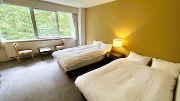 Quarto, não fumadores (Western Twin) | Wi-fi grátis, roupa de cama fornecida