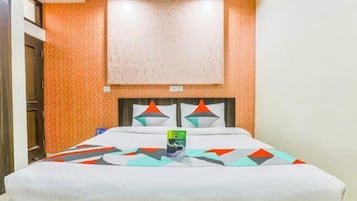 Quarto Premium | Lençóis de algodão egípcio, roupa de alta qualidade, secretária