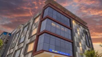 Entrada do alojamento