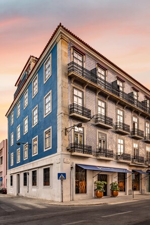 Fachada da propriedade
