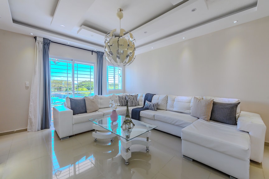 Deluxe 3bd Gated Apt Near Colegio Iberia With Pool - République dominicaine