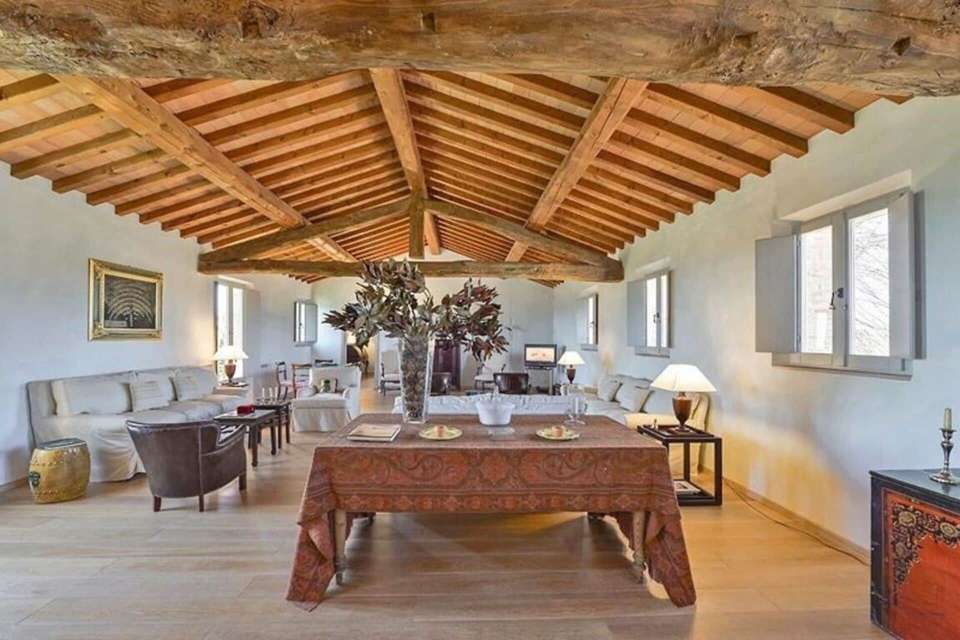 Villa Cerreti Stunnin Luxury Villa Former Tuscan Farm Close To Siena - Siena