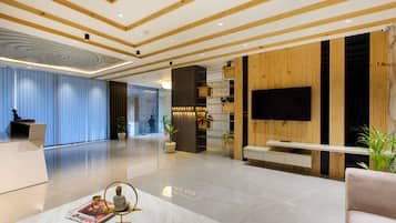 Sala de estar do lobby