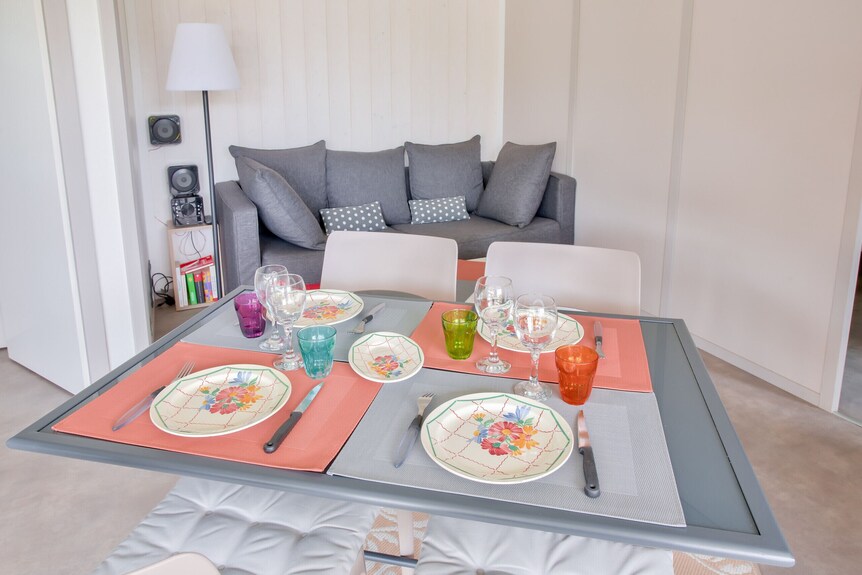 Chalet 4 Pers, Terrasse & Piscine Chauffée - Île-Tudy