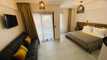 Quarto Familiar, Vista para a cidade | Wi-fi grátis 