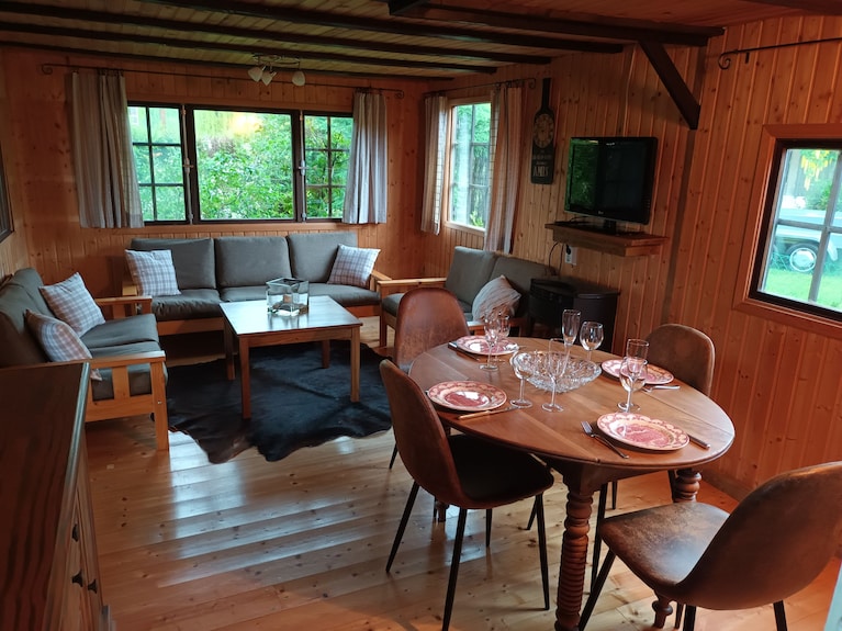 Charmante Cabane En Pleine Nature - Parc Animalier de Sainte-Croix