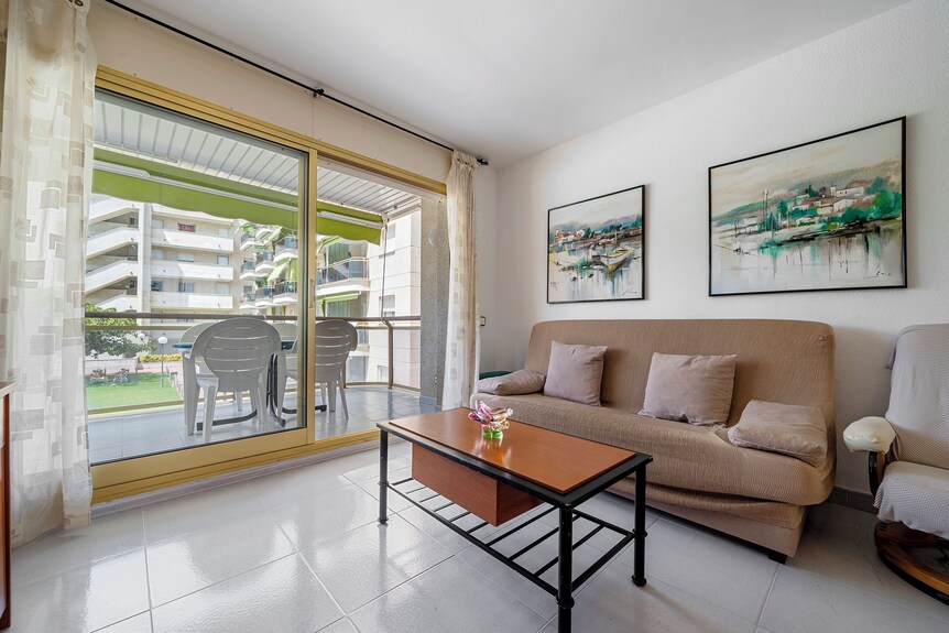 Apartamento Vacacional "Cambrils Park" Con Vistas Al Mar, Balcón Y Piscina Compartida - Cambrils