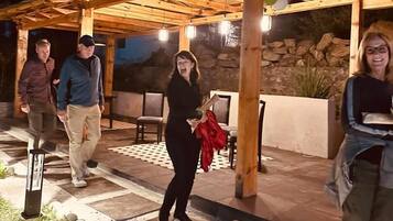 Opções para refeição ao ar livre