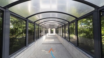 Entrada do alojamento