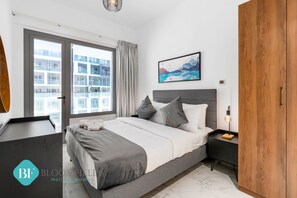 Apartamento Básico | 1 quarto, cofre no quarto, ferro/tábua de engomar, Wi-fi grátis 