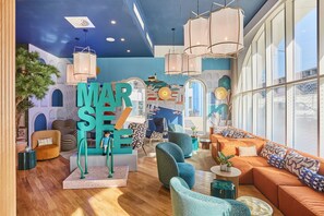 Sala de estar do lobby