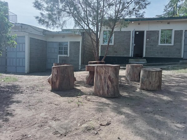 Fachada da propriedade