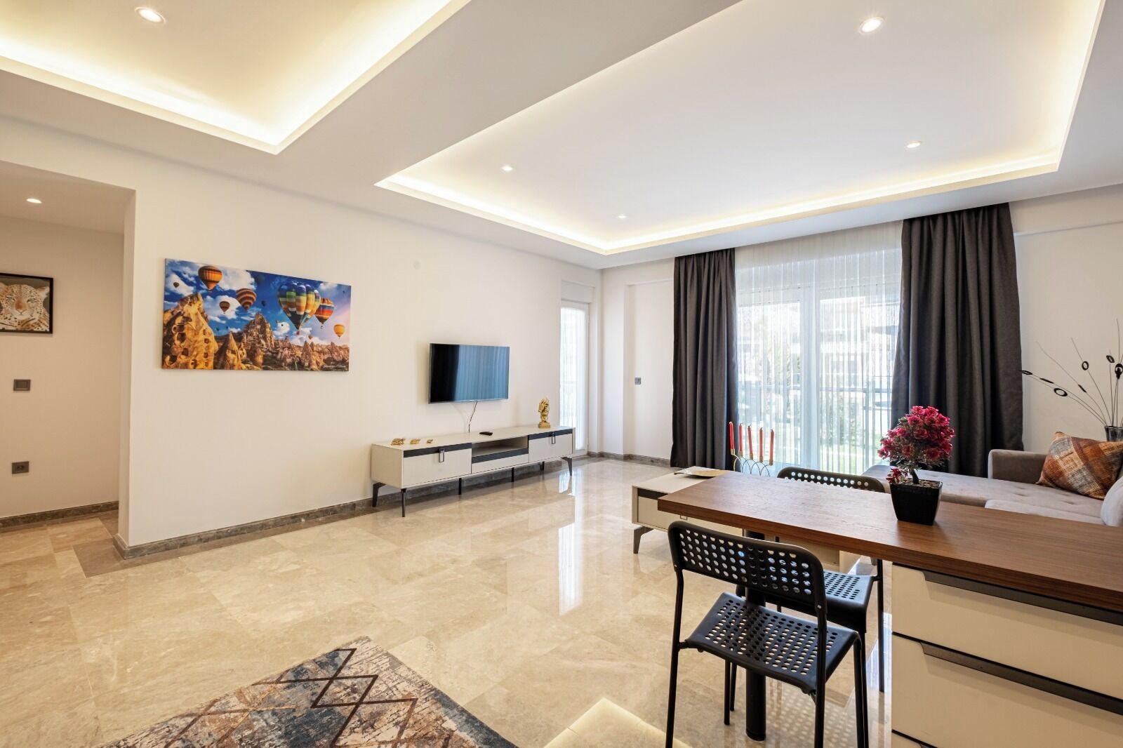 Apartamento Comfort, 2 quartos | Lençóis de algodão egípcio, roupa de alta qualidade 