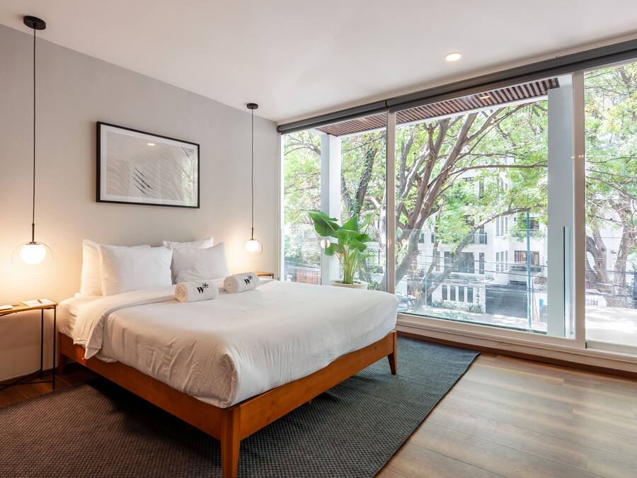 Apartamento, sacada (301) | 1 quarto, roupas de cama premium, edredons de pluma, Wi-Fi de cortesia