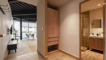 Estúdio, terraço (1BR) | 2 quartos, roupa de alta qualidade, edredões de penas