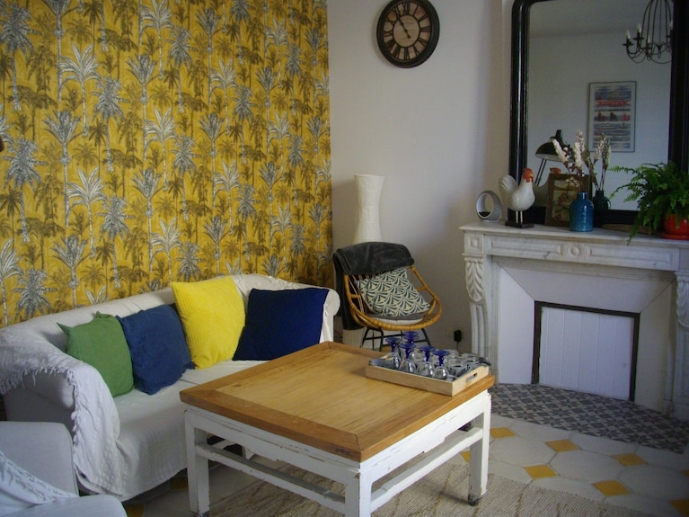 Charmante Et Agréable Maison De 1856 à 80 M De La Plage Et Des Restaurants. - Langrune-sur-Mer