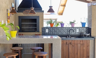 Casa Premium, acesso à piscina | Restaurantes