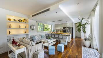 Villa | 4 quartos, quartos insonorizados