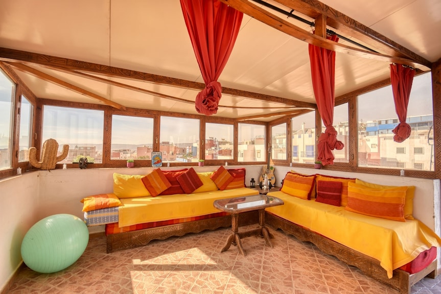 Villa Eden Avec Piscine Pour 8px - Taghazout