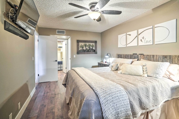 다운타운에서 2마일 거리의 리조트 편의시설이 있는 피오리아 오아시스 - 글렌데일