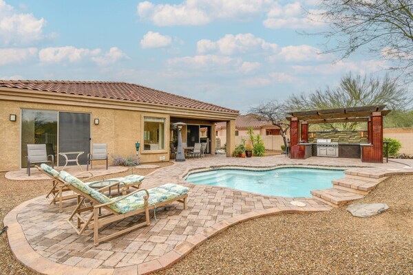 Private Pool & Pergola: Arizona Vacation Rental - Phoenix, AZ