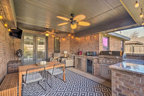 Luxe Midland Retreat W/ Patio, Grill & Yard! - Midland, TX