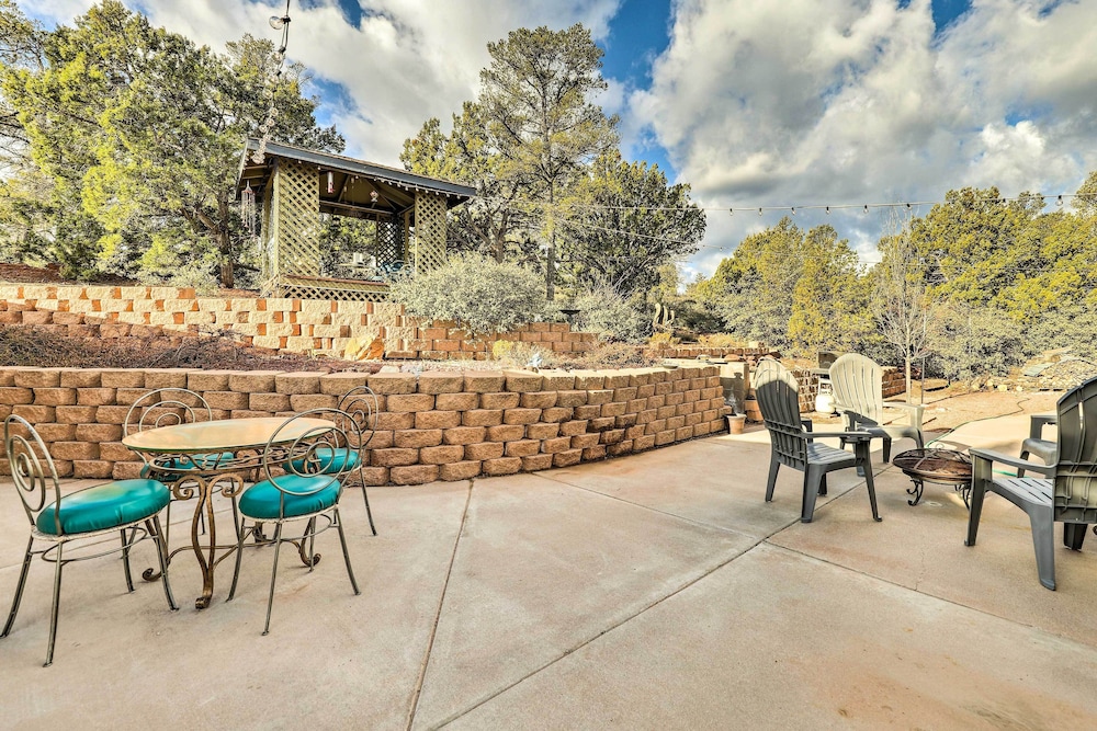 Gazebo & Fire Pit: Pet-friendly Payson Home! - Payson, AZ