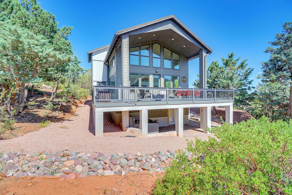 Hot Tub + Deck: Mtn-view Pine Getaway! - Pine, AZ