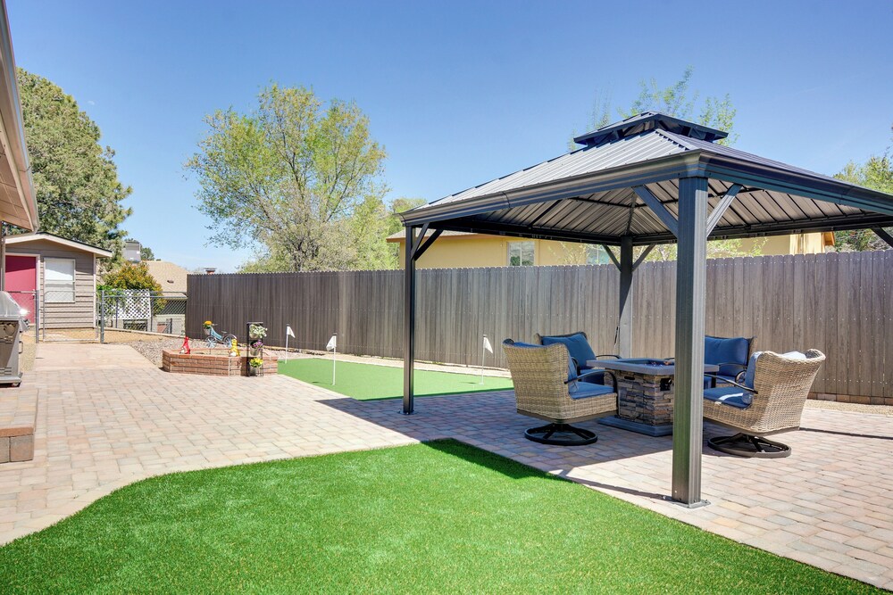 Putting Green & Patio: Central Prescott Home - Arizona