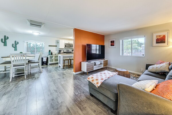 Updated Escape W/ Game Room 1 Block To River! - Laughlin, NV