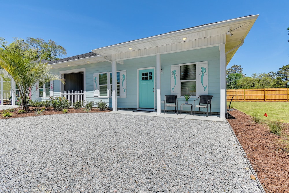 Charming Ocean Isle Beach Home ~ 1 Mi To Beach! - Sunset Beach, NC