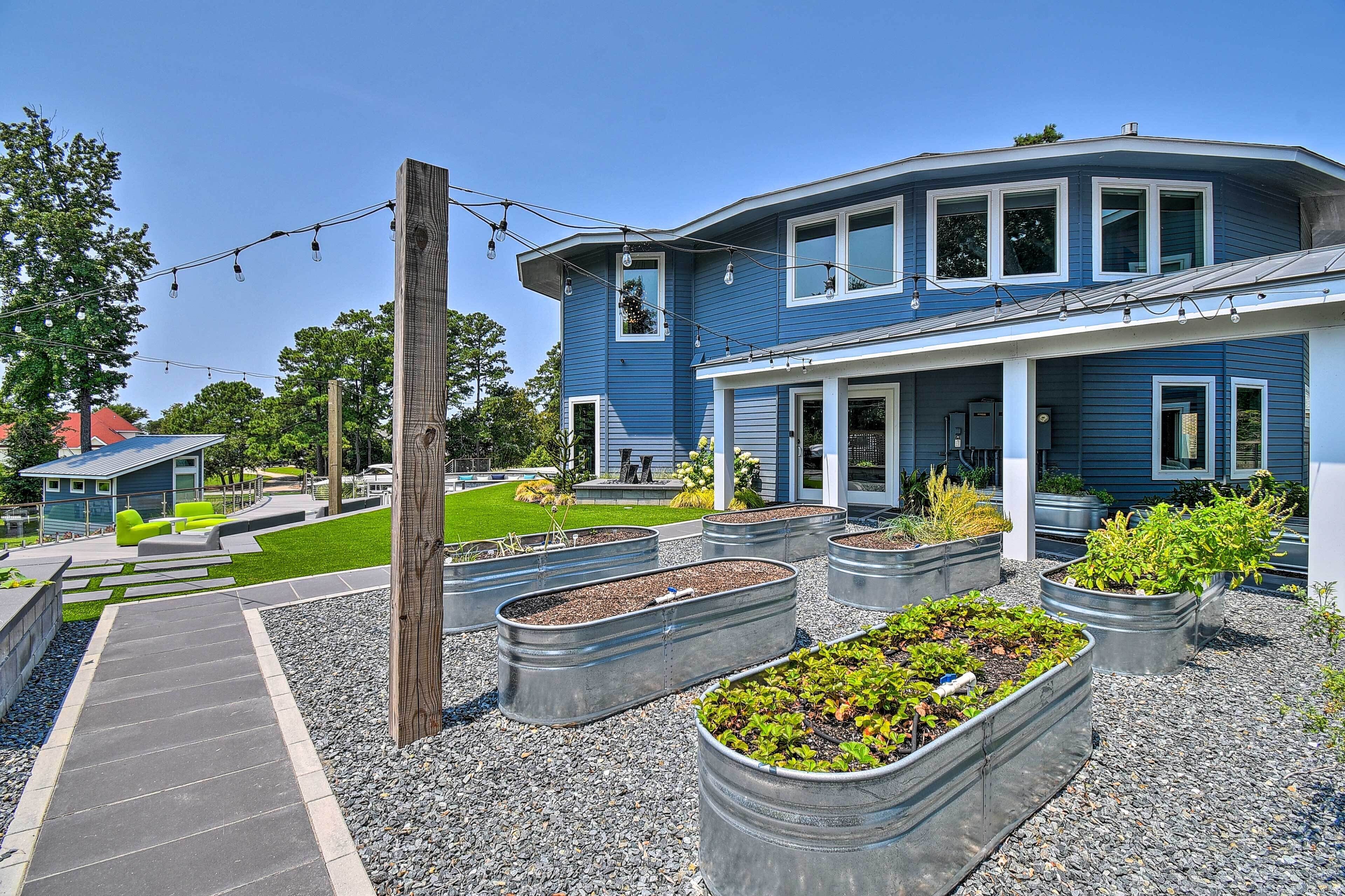 Terrenos do alojamento