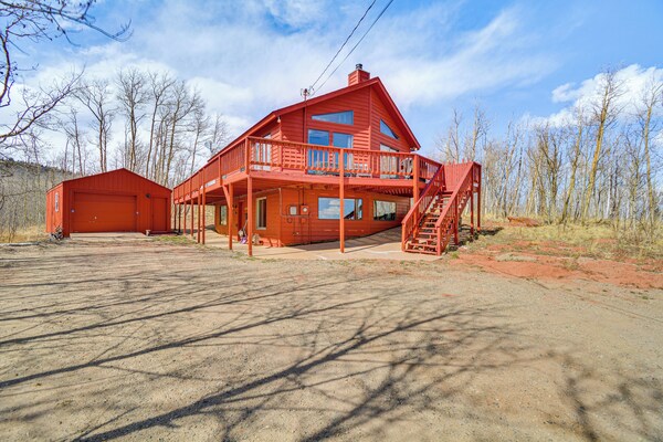 Fairplay Cabin W/ Mtn View ~ 4 Mi To Platte River! - Fairplay, CO