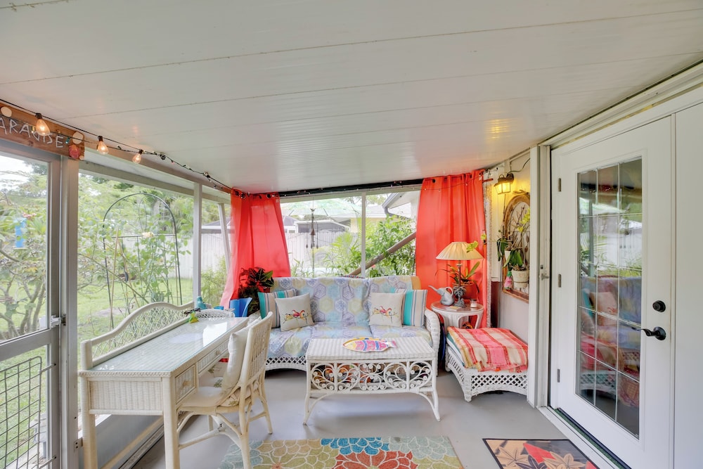 Boho-style Escape W/ Patio ~ 3 Mi To Bonita Beach! - Estero, FL