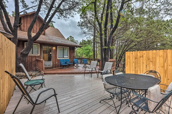 Rustic Ruidoso Cabin W/ Large Deck & Grill! - Ruidoso, NM