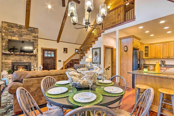 Mountain Cabin W/ Fire Pit, Walk To Golf & Fishing - Boone