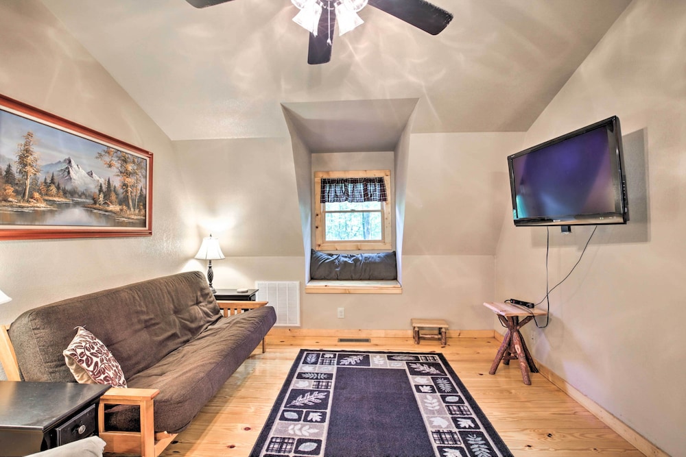 Fire Pit & Forest Views: Secluded Murphy Cabin! - Murphy, NC