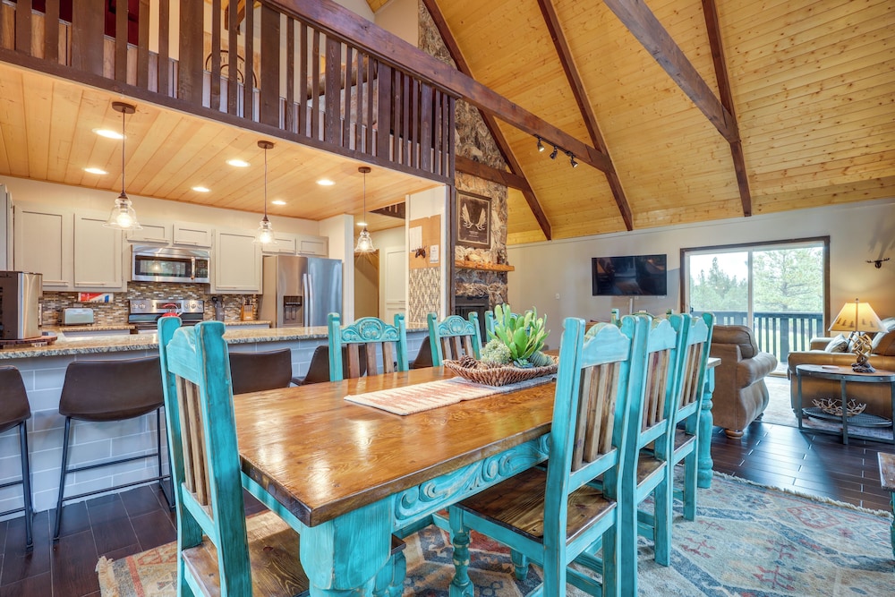 Deluxe A-frame Home W/ Game Room & Deck! - Angel Fire, NM