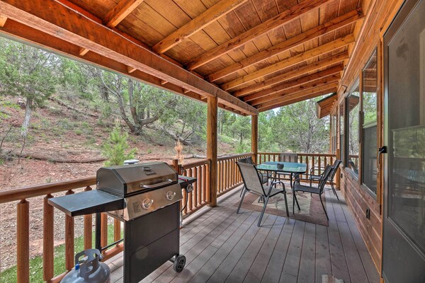 3 Mi To Fool Hollow Lake: Cozy Cabin W/ Deck - Arizona