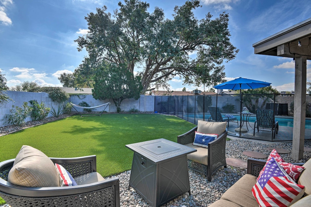 Scottsdale Home W/ Pool, Yard, Hammock + Fire Pit! - Scottsdale, AZ