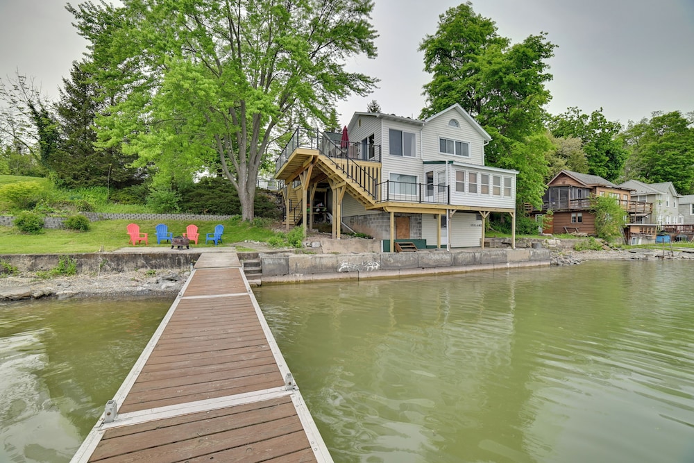 Cayuga Lake Retreat In Seneca Falls W/ Dock! - Finger Lakes, NY