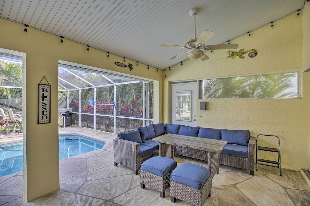 Sun-soaked Cape Coral Getaway W/ Heated Pool - Sanibel Island, FL