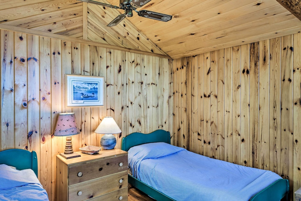 Rustic Cozy Cabin On Island Lake W/ Fire Pit, Dock - Itasca State Park, Park Rapids