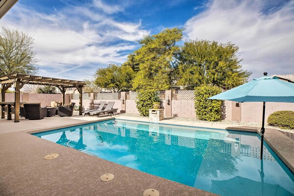 Family Home W/ Pool, Bbq & Fire Pit In Goodyear - Avondale, AZ