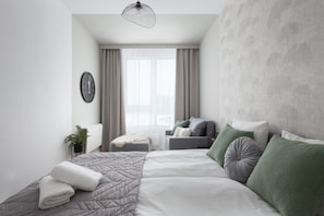 Apartamento Comfort | Ferro/tábua de engomar, Wi-fi grátis 
