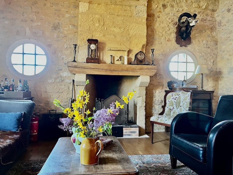 Romantische Wijnboerderij Met Zwembad, Buitenkeuken En Pizza-oven. - Dordogne